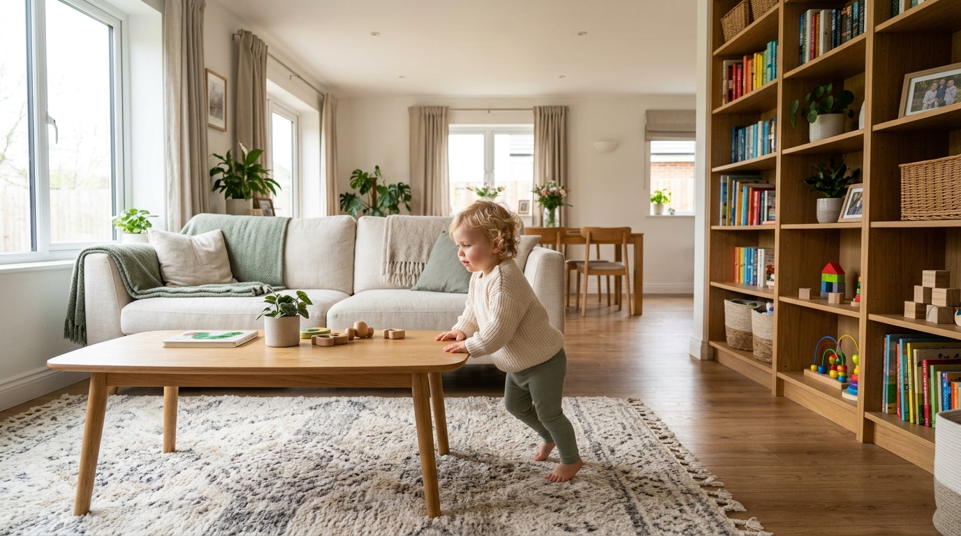 Living Room Baby Proofing Checklist | Baby Proof Me